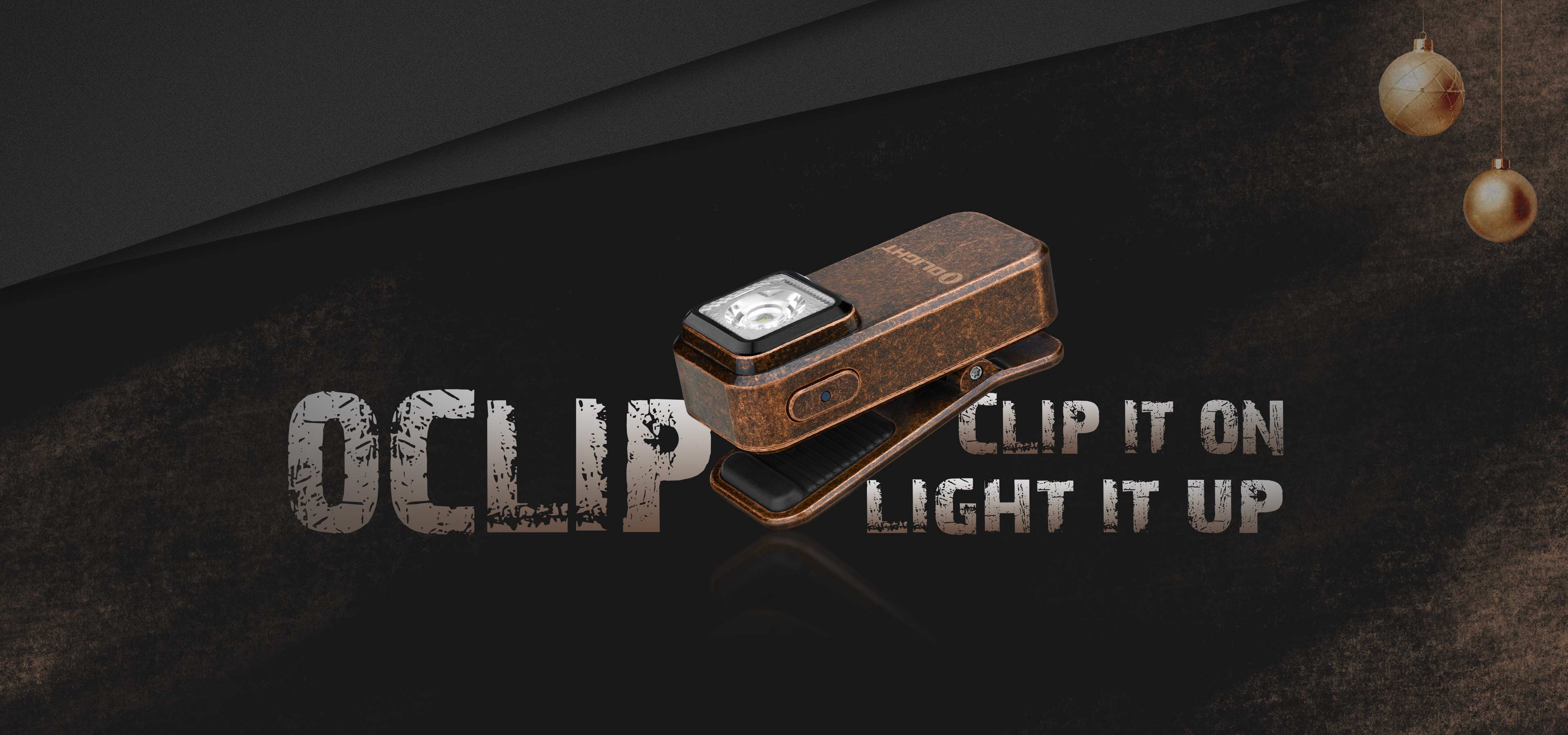 Olight Oclip Clip Light with White & Red - Olight Canada