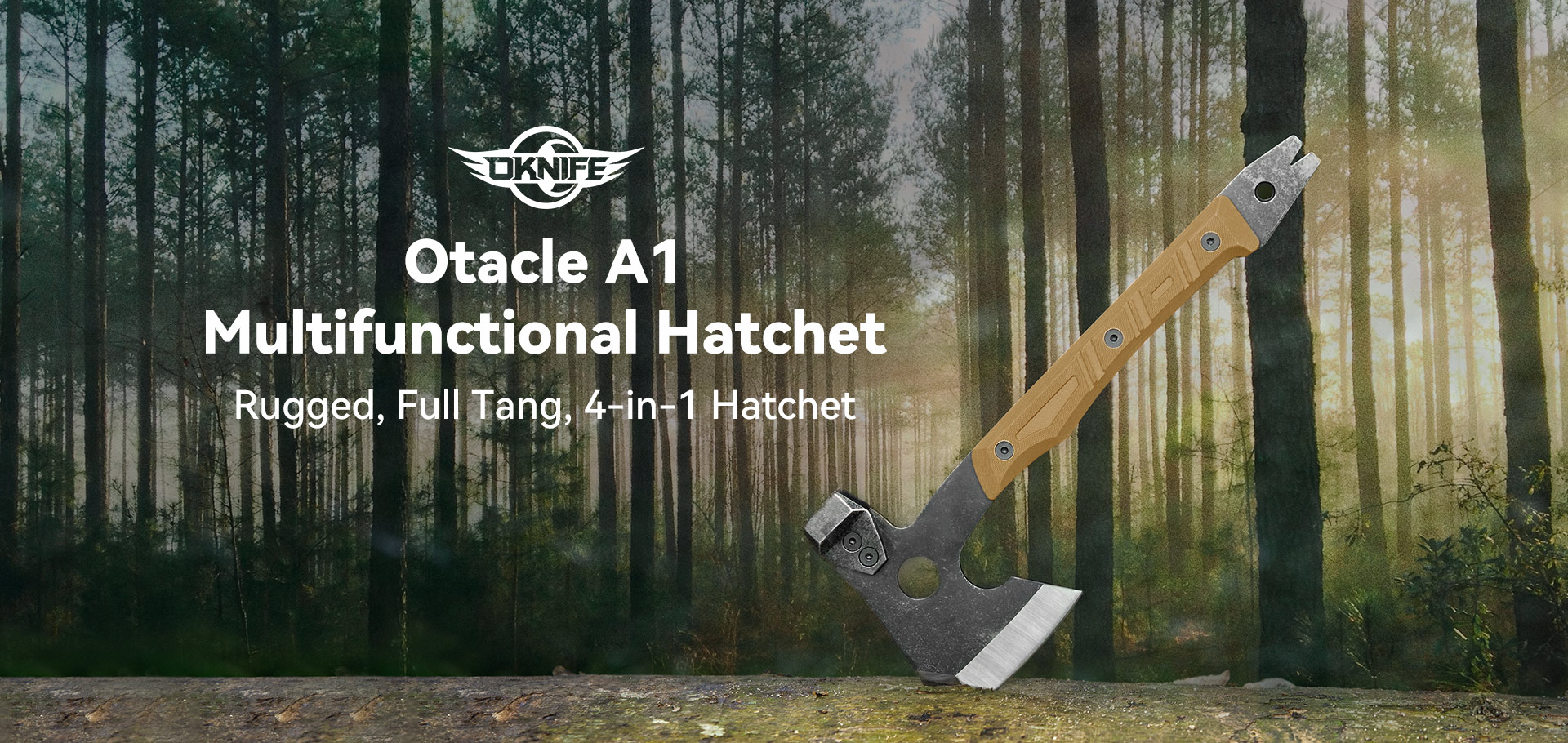 Olight Otacle A1 Multifunctional Hatchet in Stainless Steel - Olight Canada